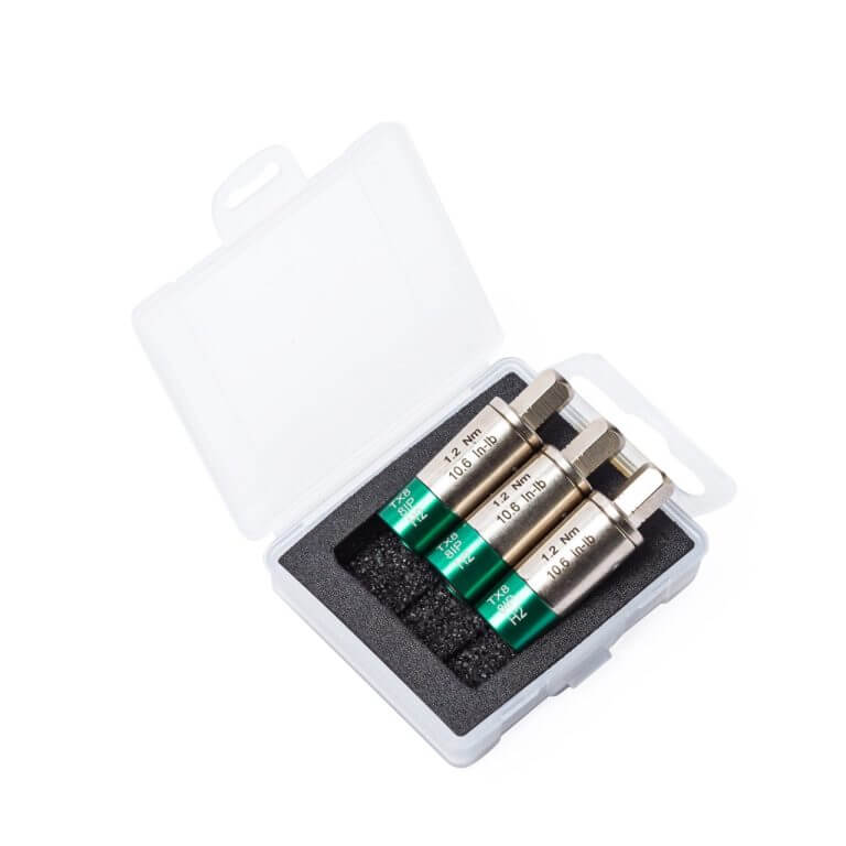 PRESET TORQUE ADAPTERS FOR TORX/TORX PLUS (3 PCS) - SLOKY USA