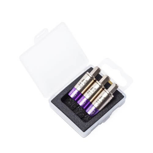 PRESET TORQUE ADAPTERS FOR TORX/TORX PLUS (3 PCS) - SLOKY USA